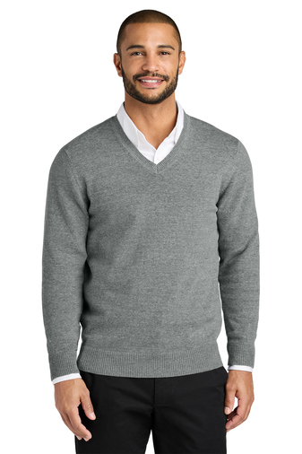 SW2850 Men's V Neck Sweater