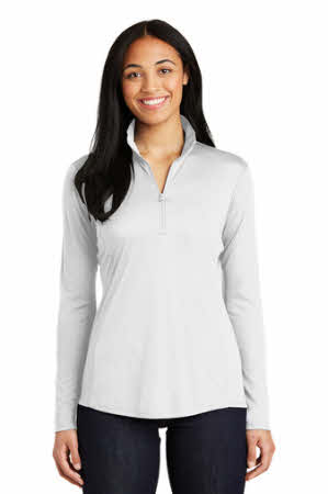 LST357 Sport-Tek Ladies Quarter Zip Pullover